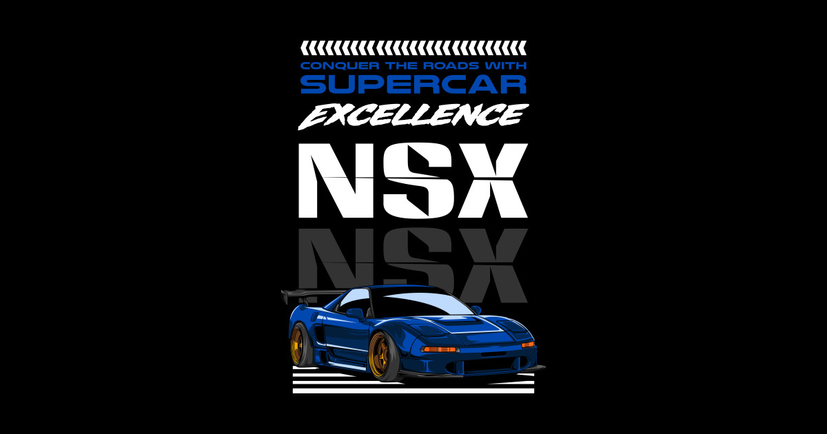 NSX JDM Car - Nsx Jdm Car - Sticker | TeePublic
