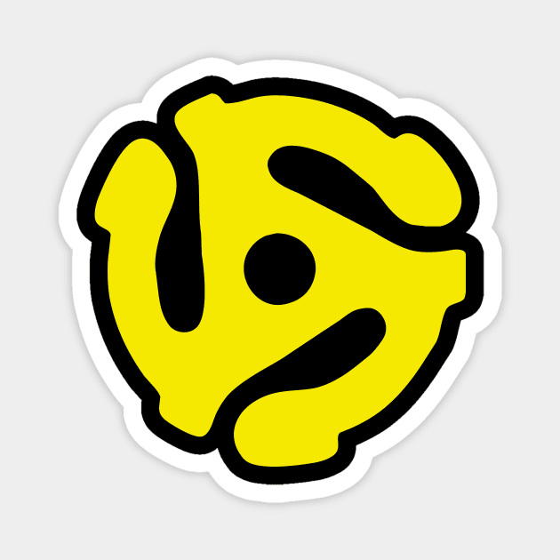 45 RPM - Record Spindle Adapter - 45 Record - Magnet | TeePublic