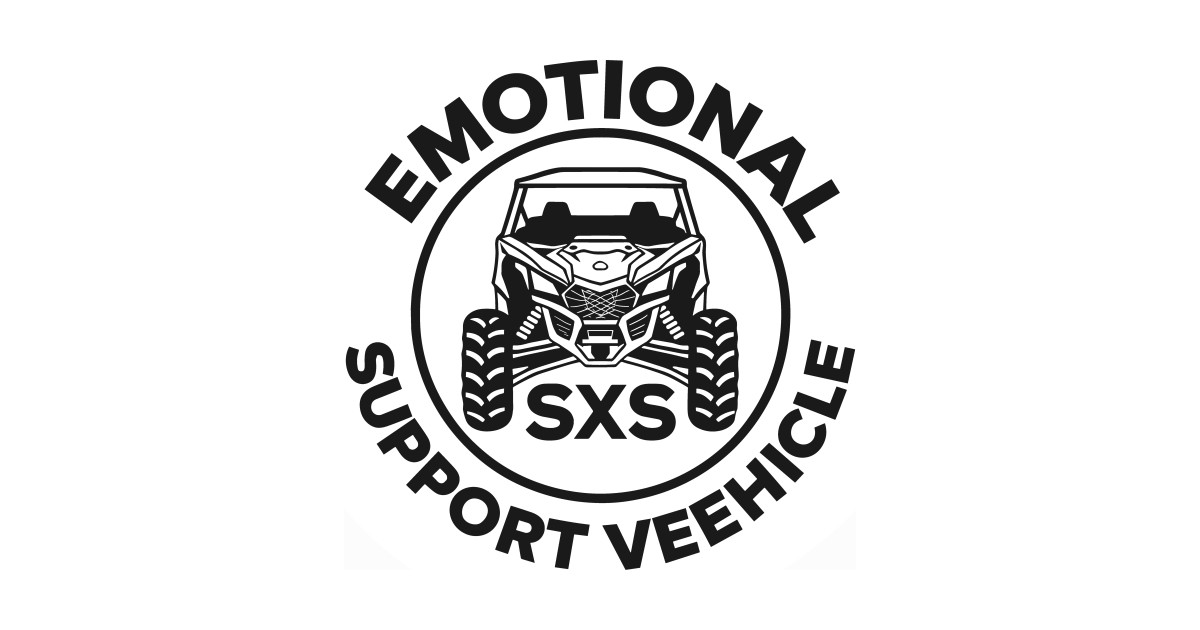 SXS UTV Emotional Support Vehicle | Off-Road Side-by-Side Adventure ...