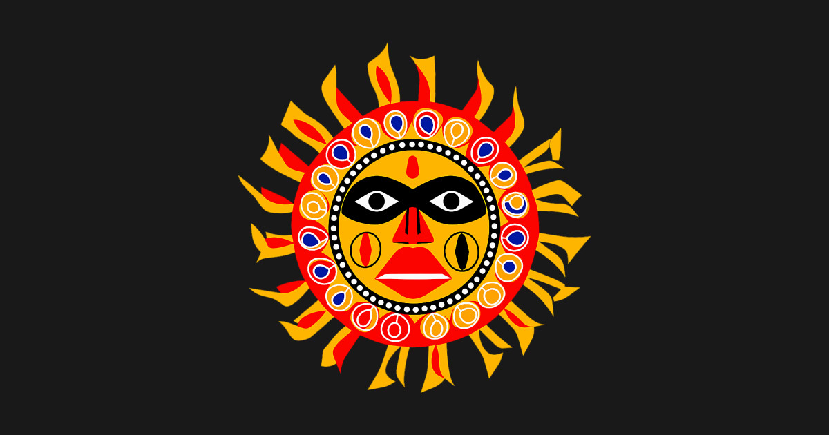 Indigenous People A Sun in Native American Pacific Northwest Coast Art ...