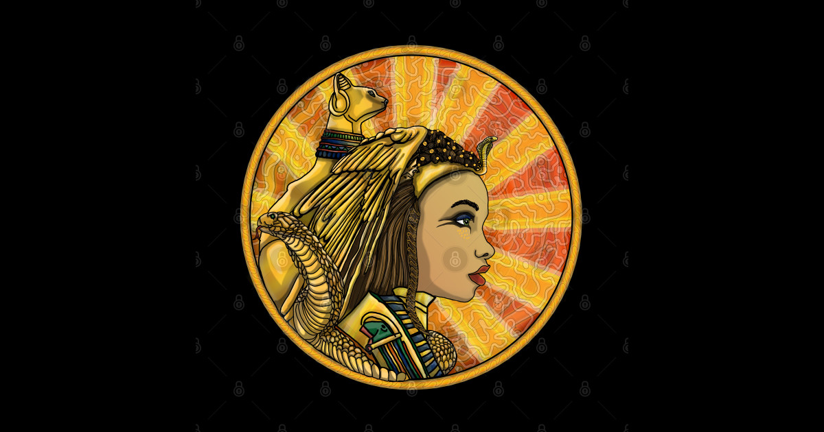 Cleopatra Selen - Egyptian - Sticker | TeePublic