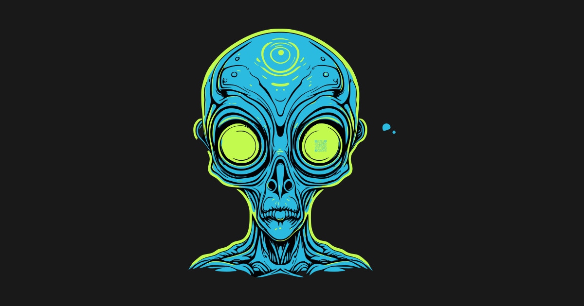 Staring Alien - Alien Stare - T-Shirt | TeePublic
