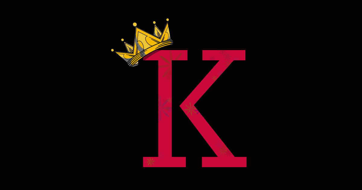 letter K logo - Letters - Sticker | TeePublic