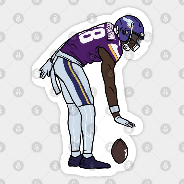Justin Jefferson "Too Small" Celebration - Justin Jefferson - Sticker ...