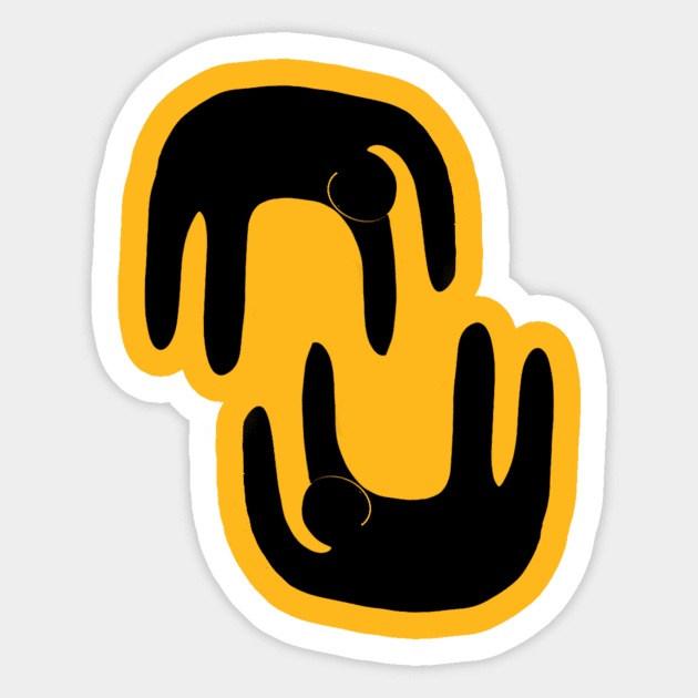 Man Falling - Man Falling - Sticker | TeePublic