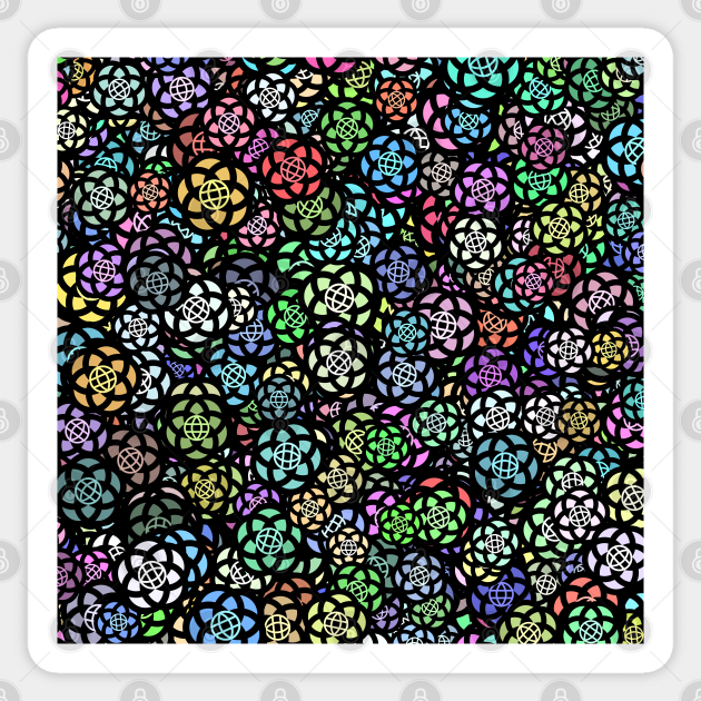 Epcot Center Pattern - Millennial Pink - Sticker | TeePublic