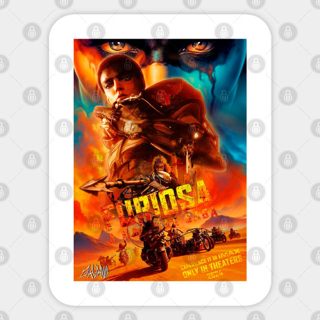 Furiosa | movie | 2024 - Furiosa - Sticker | TeePublic