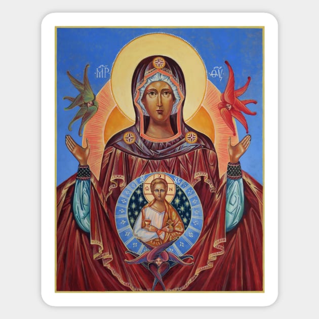 'Our Lady of the Sign' (Znamenie) Orthodox icon - Mother Of God ...