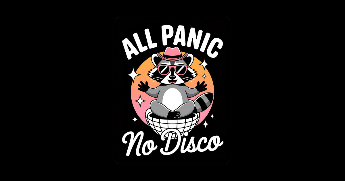 All Panic No Disco Raccoon Meme Funny Ironic Goofy Ahh Meme - All Panic ...