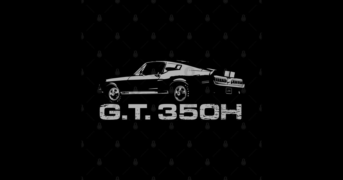 1968 GT350H - Shelby Gt350h - Sticker | TeePublic