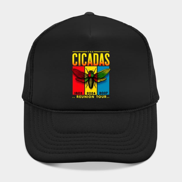 The Cicadas Reunion Tour 2024 - Cicada 2024 - Hat | TeePublic