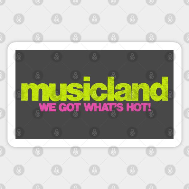 Musicland Record Store - Musicland Records And Tapes - Sticker | TeePublic