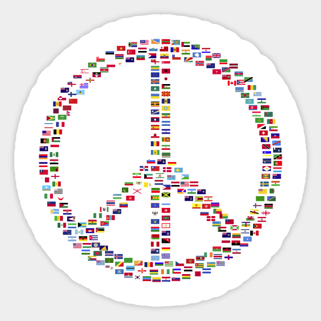 International Day of Peace Sign Flags of the World - Flags Of The World ...