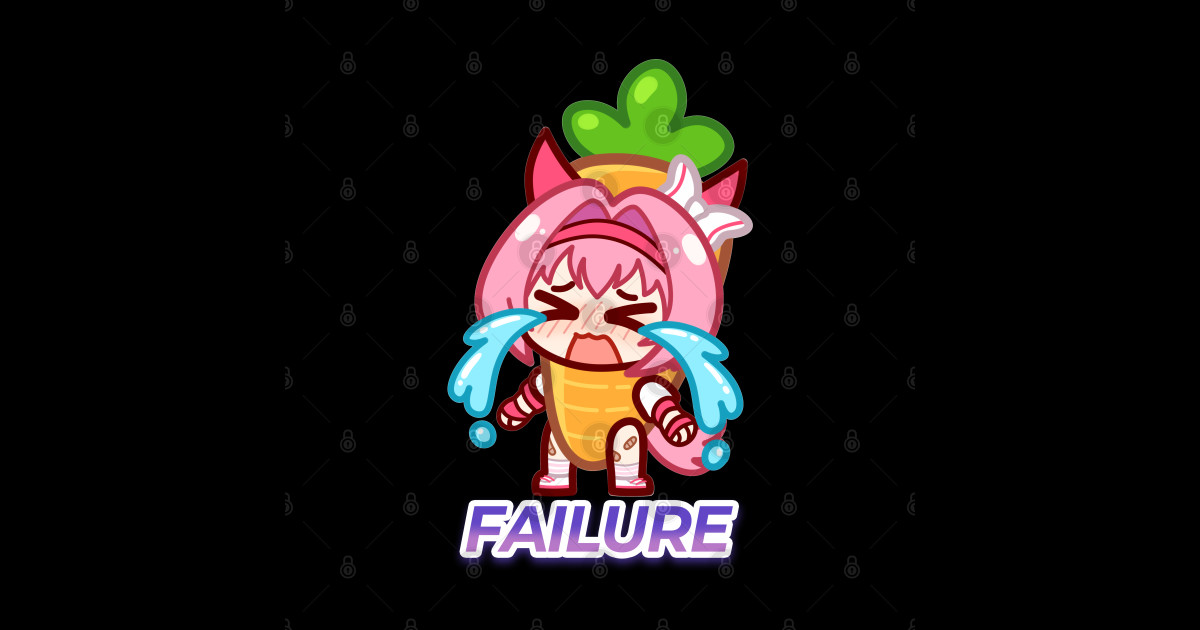 Haru Urara Carrot "Failure" Chibi Uma Musume Pretty Derby Crying Banana ...