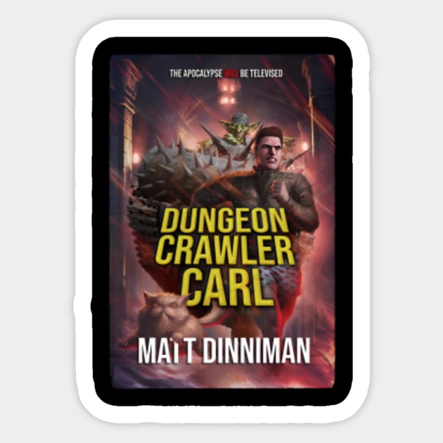 dungeon crawler carl merch - Dungeon Crawler Carl Merch - Sticker ...