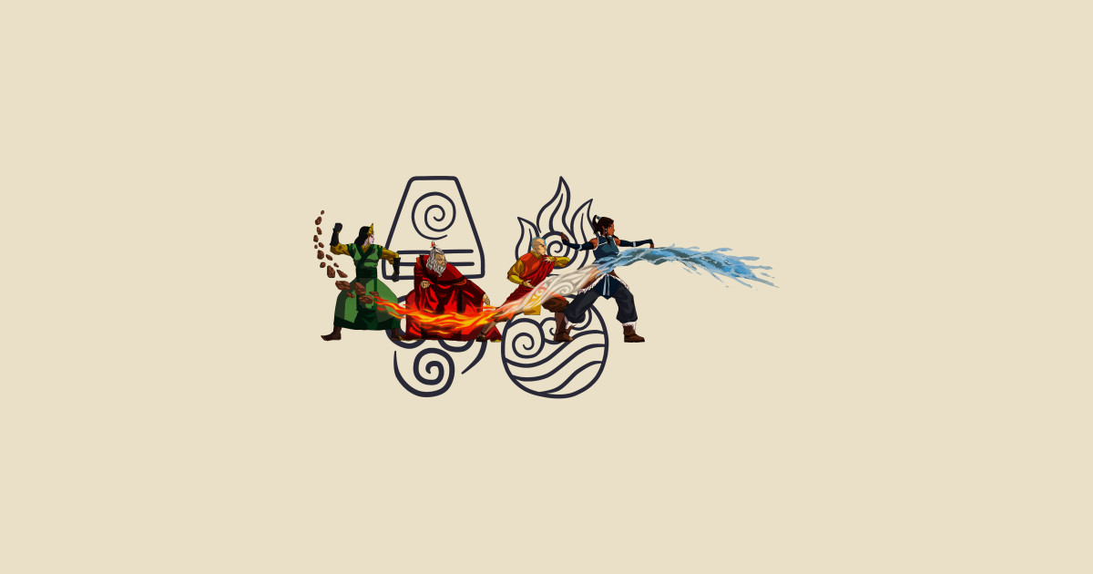 Avatar Cycle - Avatar The Last Airbender - T-Shirt | TeePublic