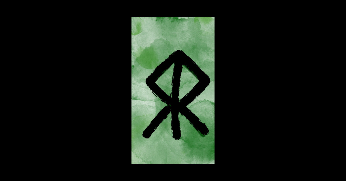 Bind Runes: Courage - Bind Runes Courage Tattoo - Sticker | TeePublic