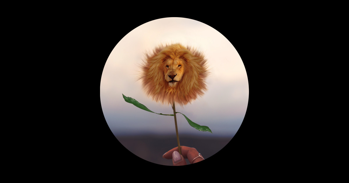 Dandi-Lion - Dandelion - Sticker | TeePublic