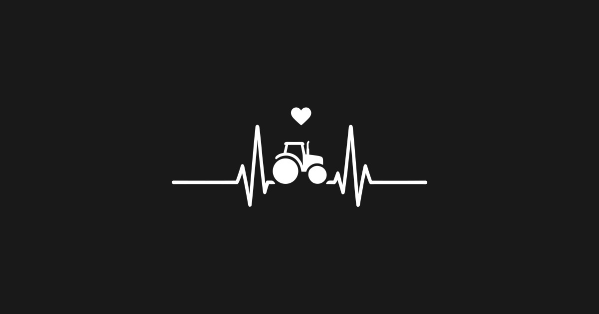 Heart tractor - Tractor Lover - T-Shirt | TeePublic