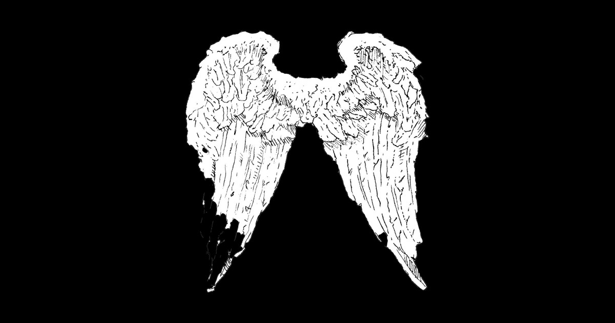Cybersigilism angel wings - Angel Wings - Sticker | TeePublic