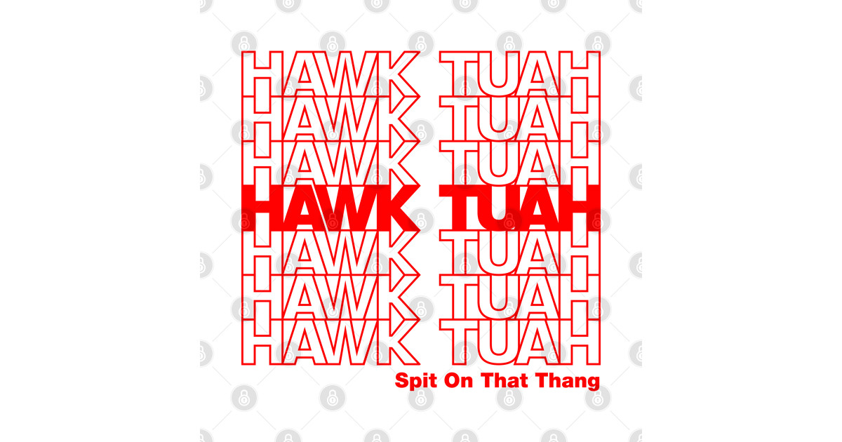 HAWK TUAH: More Than Just a THANK YOU - Internet Meme - T-Shirt | TeePublic
