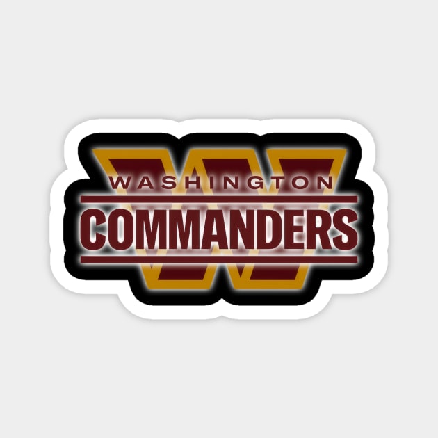 Washington Commanders Logo - sultan desain #71 - Washington Commanders - Magnet | TeePublic