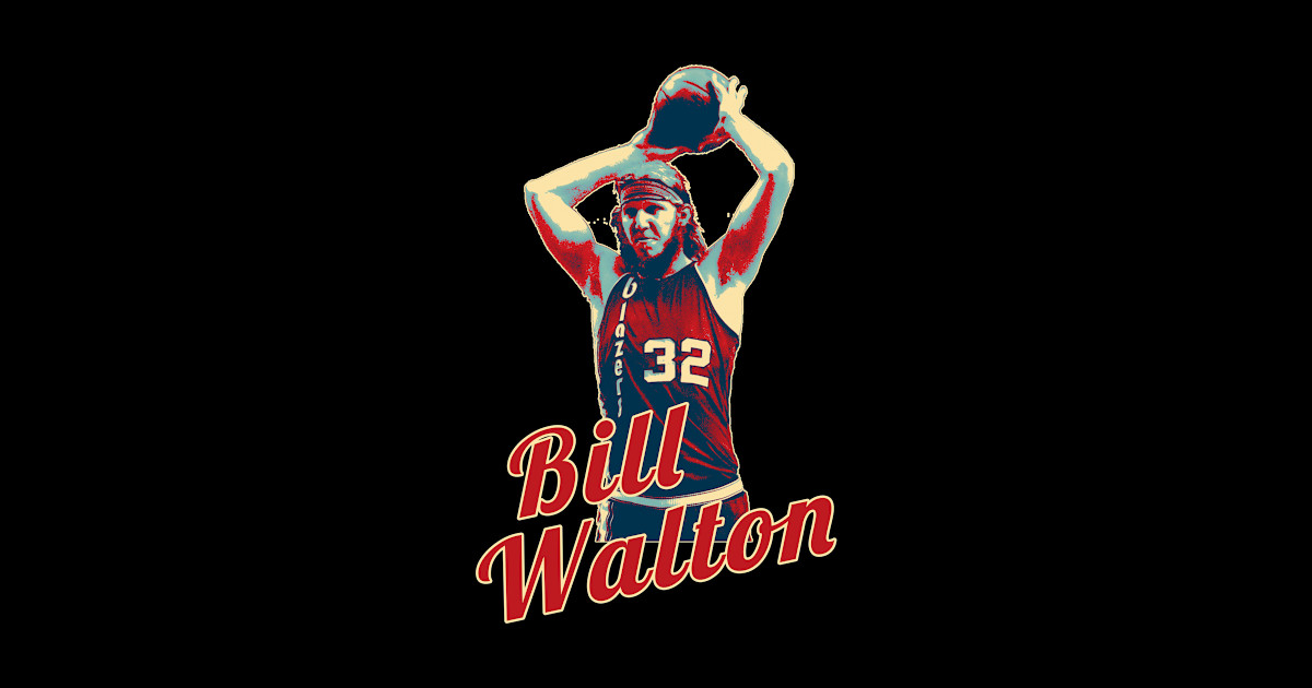 Pop Art Bill Walton - Bill Walton - Sticker | TeePublic