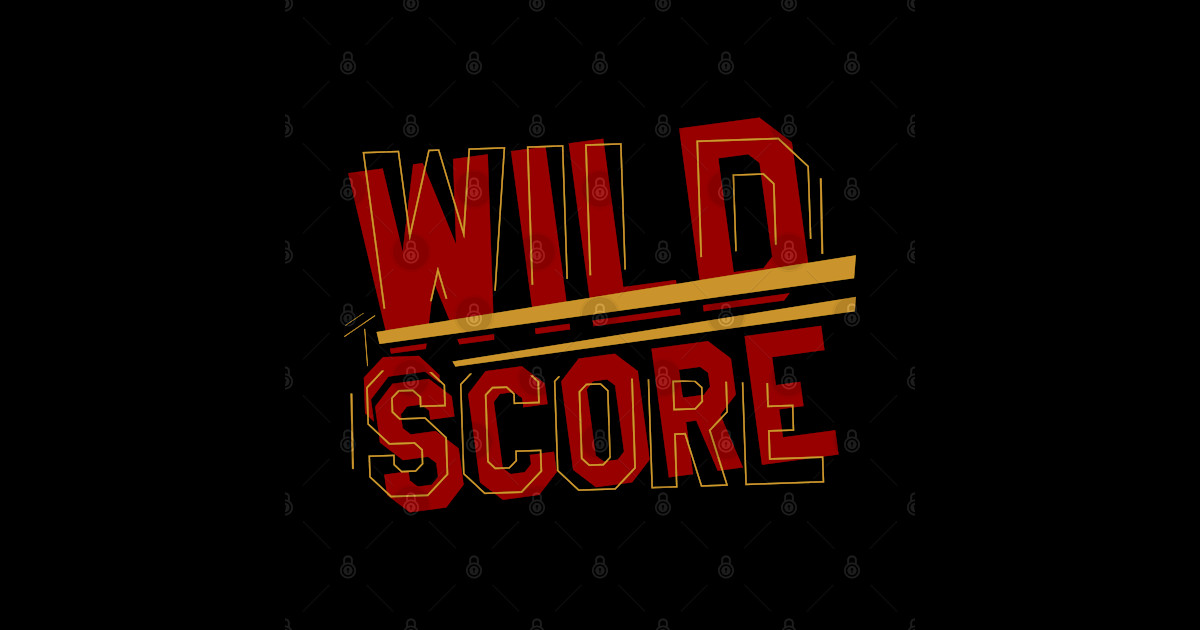 wild score - Score - Sticker | TeePublic