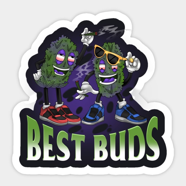 Best Buds - Weed - Sticker | TeePublic