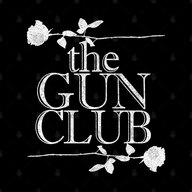 The Gun Club - Retro Styled Fan Art Design - The Gun Club - Pin | TeePublic