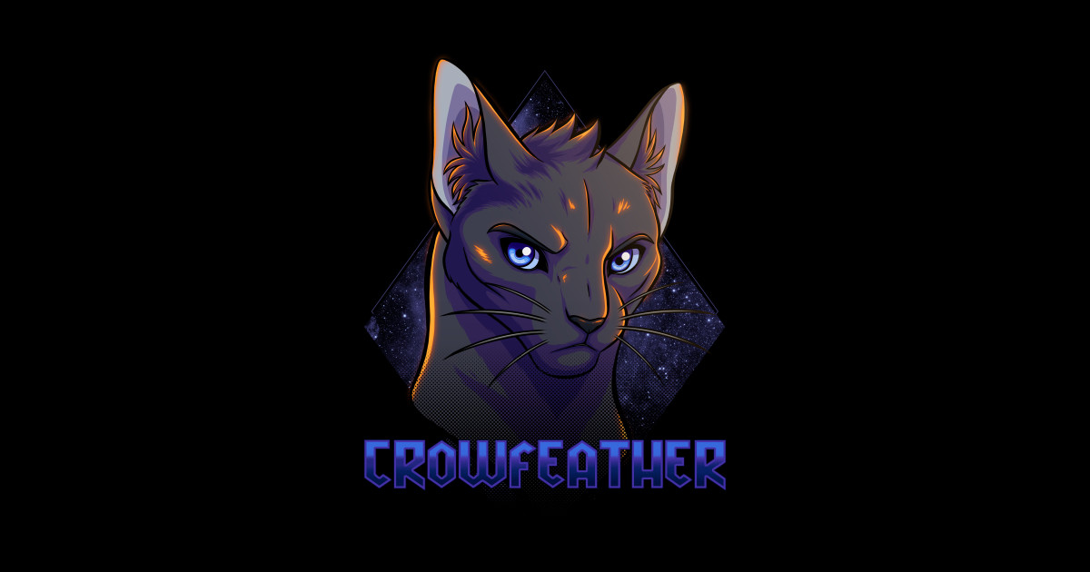 Crowfeather - Warrior Cats - Sticker | TeePublic