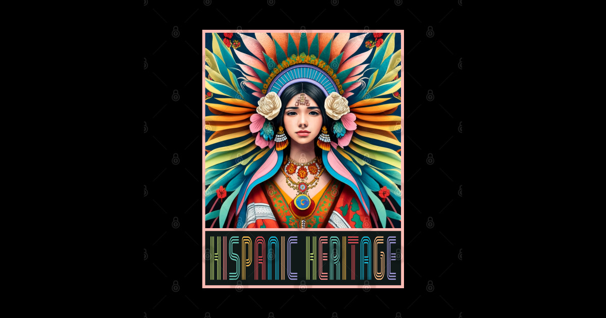 Hispanic Heritage Month Art - Hispanic Heritage Month - Posters and Art ...