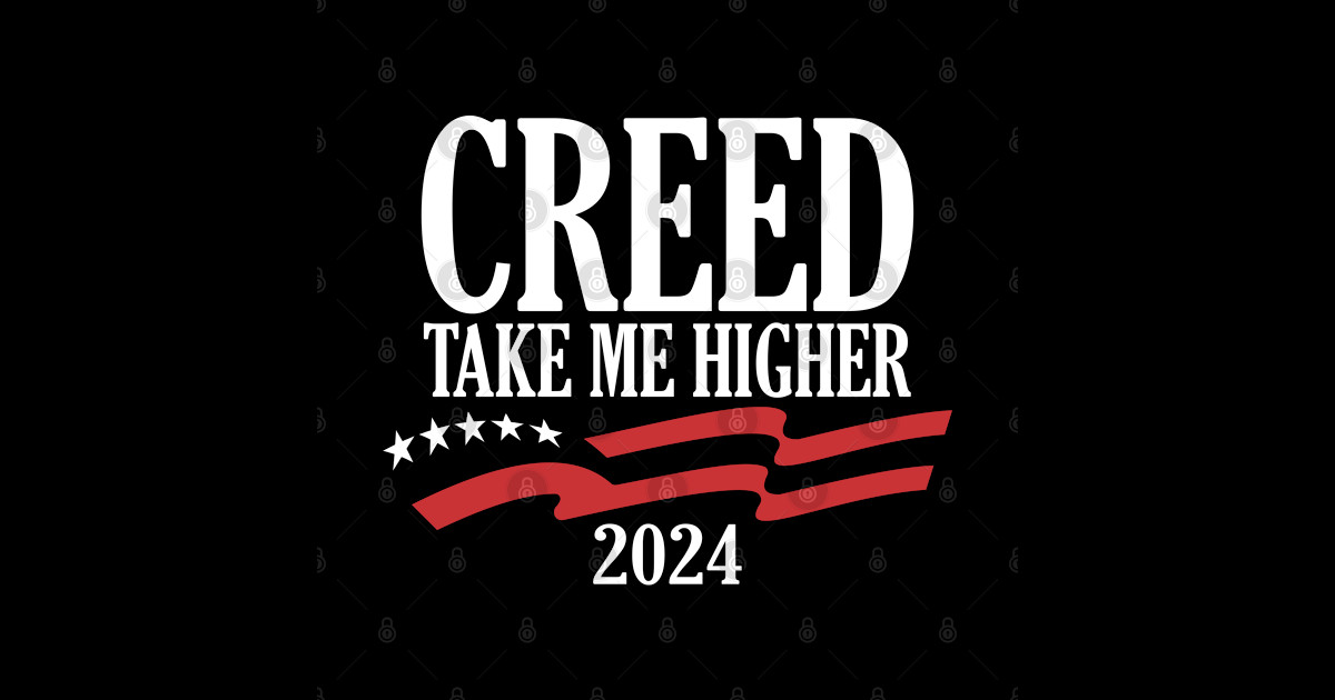 Creed 2024 Take Me Higher - Funny Creed 2024 - Creed 2024 - Sticker ...