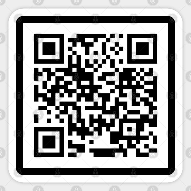 SKIBIDI TOILET - QR CODE - TROLL - FRONT - Skibidi - Sticker | TeePublic