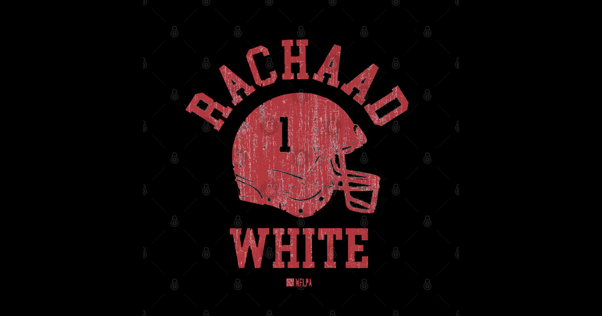 Rachaad White Tampa Bay Helmet Font - Rachaad White - Sticker | TeePublic