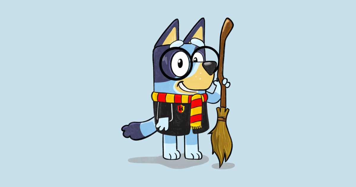 harry bluey - Wizard - T-Shirt | TeePublic