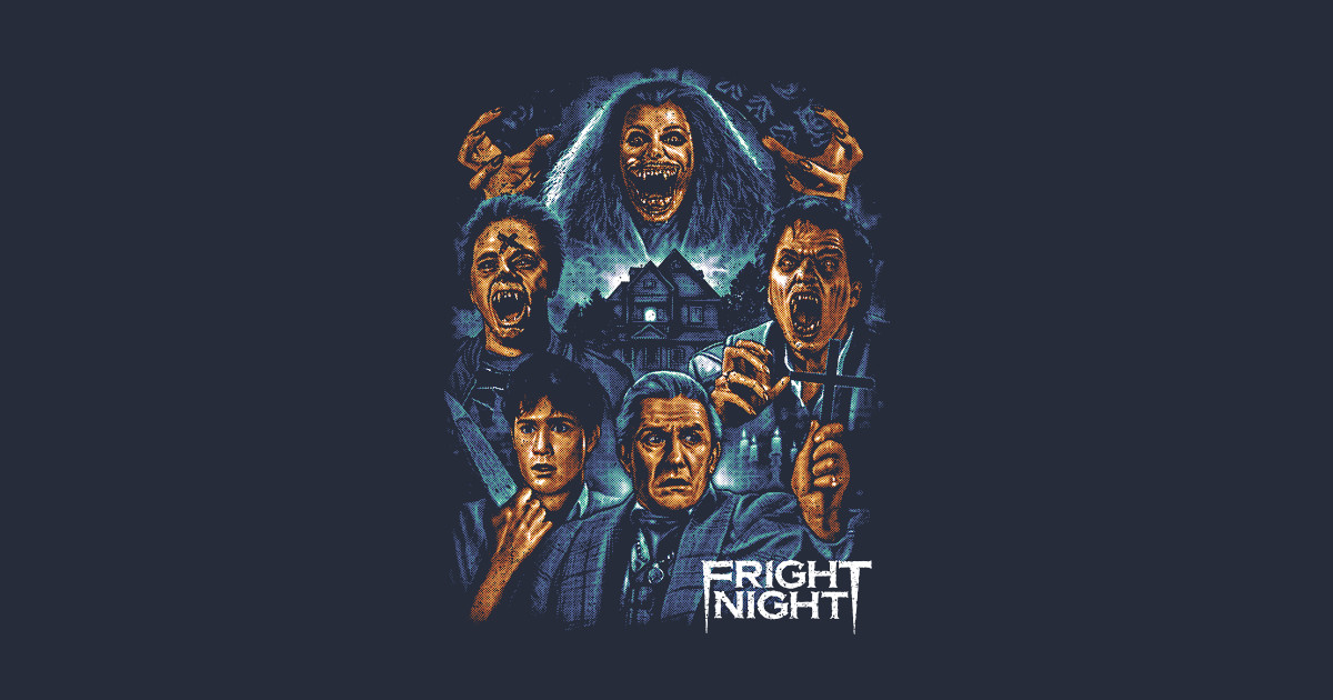 Fright Night Horror Classic - Fright Night - T-Shirt | TeePublic