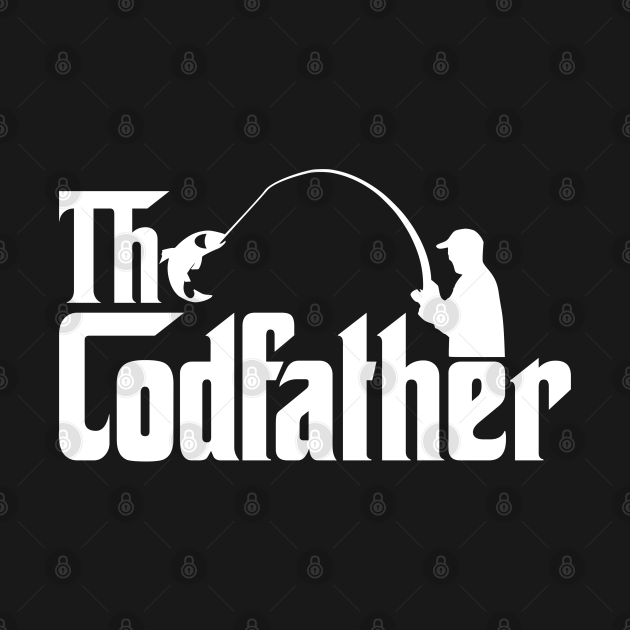 'The Codfather' Fishing Design - Fishing - T-Shirt | TeePublic