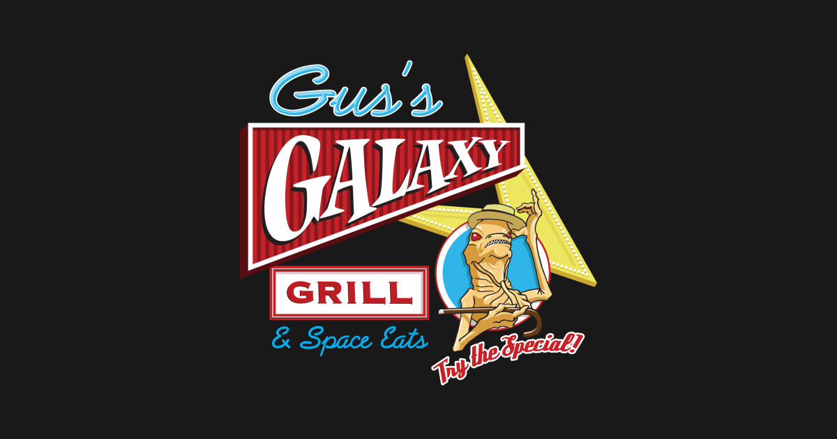 Gus's Galaxy Grill - Lone Starr - T-Shirt | TeePublic