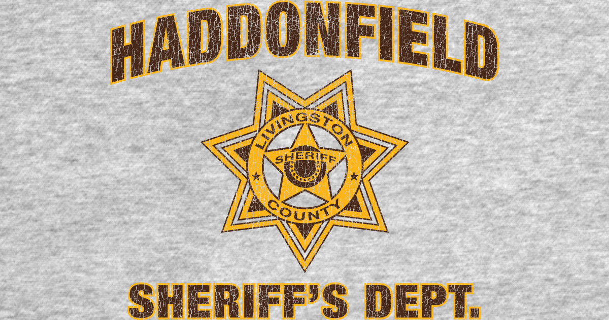 Haddonfield Sheriff's Department - Halloween - T-Shirt | TeePublic
