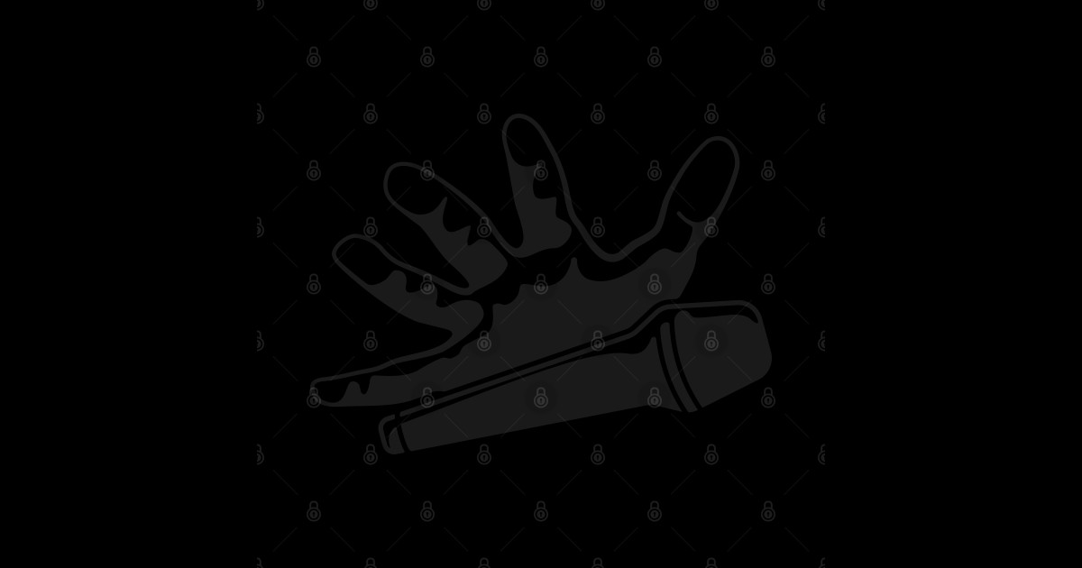 Mic Drop Drawing - Mic Drop - Sticker | TeePublic