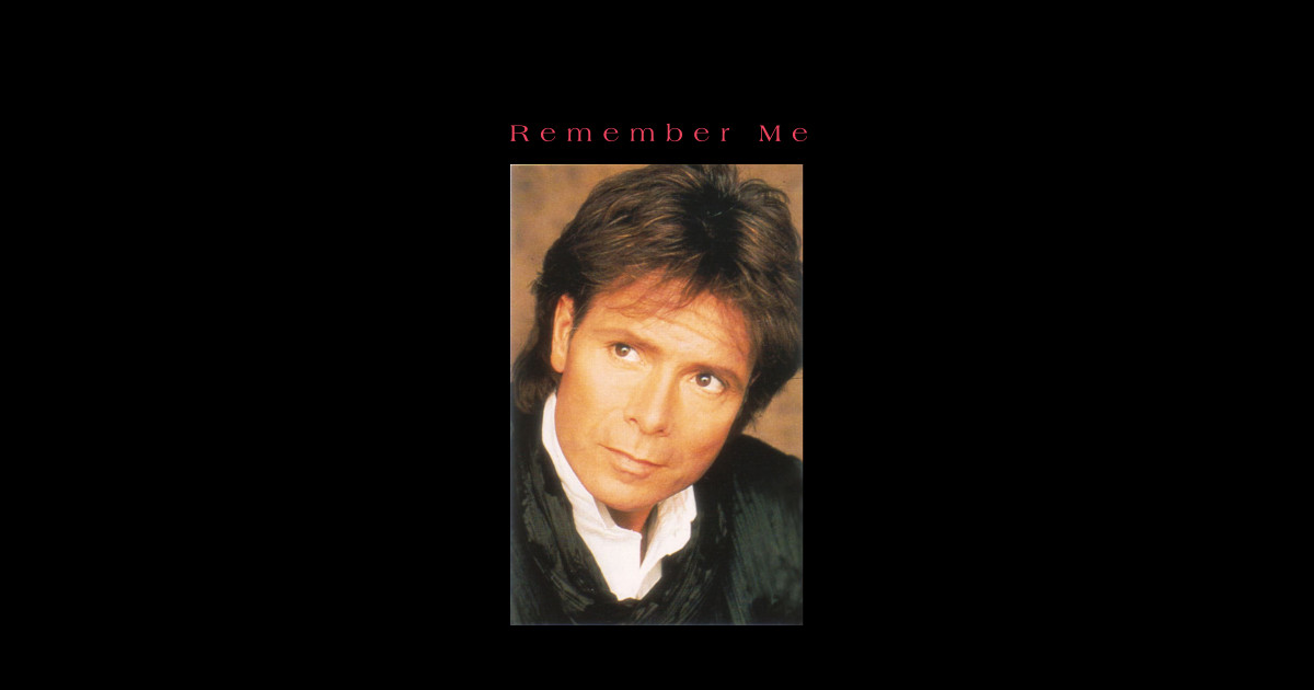 Cliff Richard Remember Me Album Cover - Cliff Richard Singer - Sticker | TeePublic