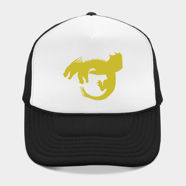 King Ghidorah Dragon Logo - Ghidorah - Hat | TeePublic