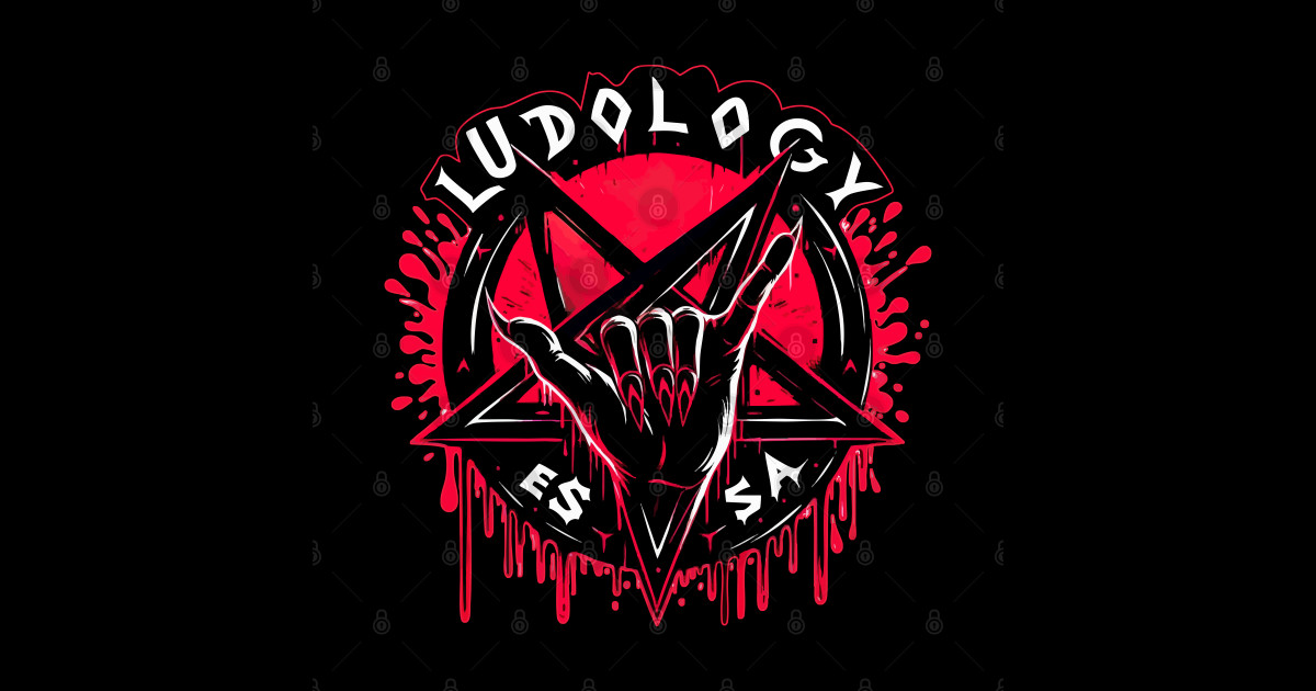 Ludology Essa Gaming Shaka Sign - Ludology - Sticker | TeePublic