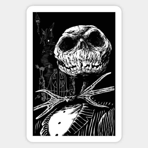 skeleton pumpkin king