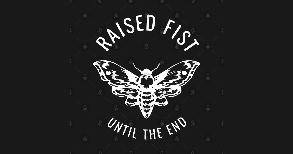 Raised Fist Band - Raised Fist - T-Shirt | TeePublic