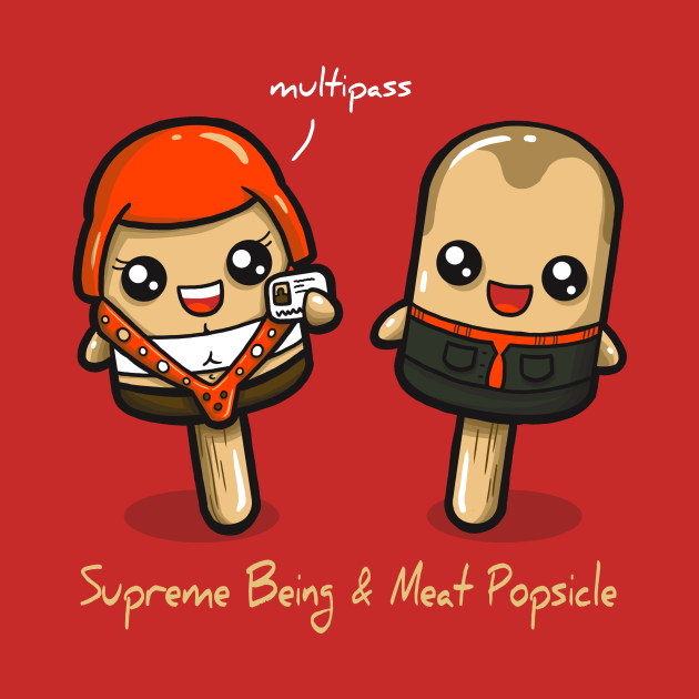 Meat Popsicle - Leeloo - T-Shirt | TeePublic