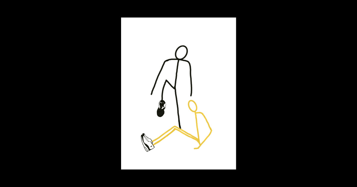 STEP OVER - Above Average - Sticker | TeePublic