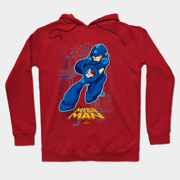 The Blue Bomber Mega Man - Capcom - Hoodie | TeePublic