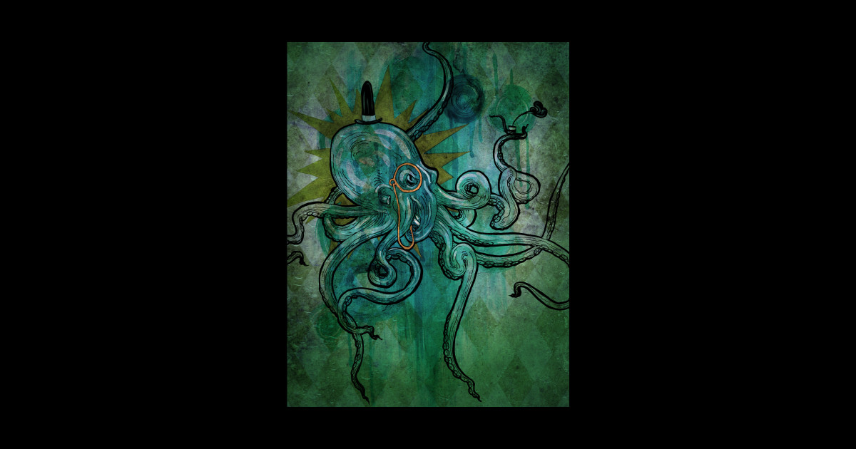 Dapper Octopus - Octopus - Posters and Art Prints | TeePublic
